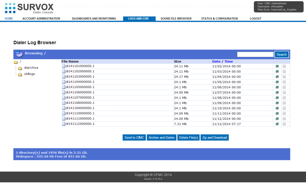 Logs and CDR – Enghouse Insights (Powered by Survox) Documentation